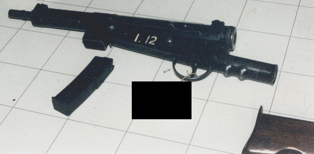 British prototype MCEM3 submachinegun