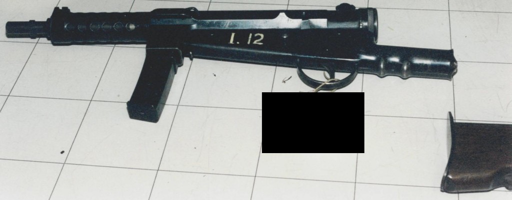 British prototype MCEM3 submachinegun