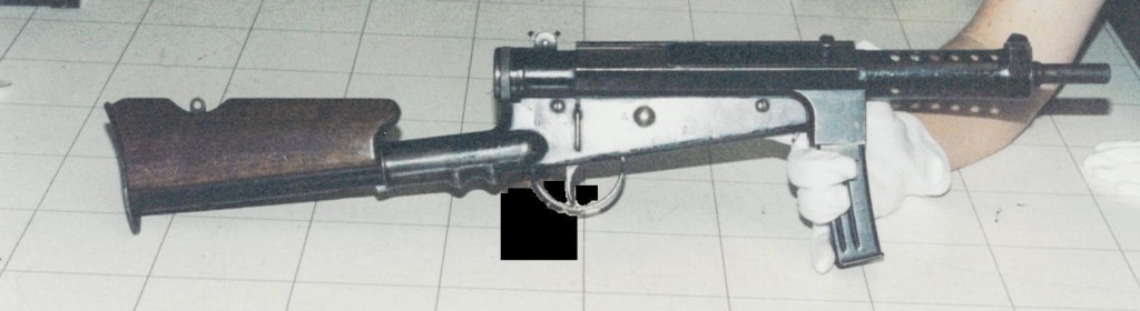 British prototype MCEM3 submachinegun