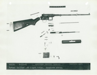 Turner Light Rifle prototype carbine