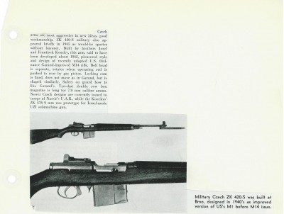 Czech ZK 420-S rifle