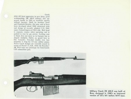 Czech ZK 420-S rifle