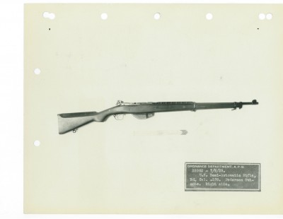 US Pedersen .276 rifle