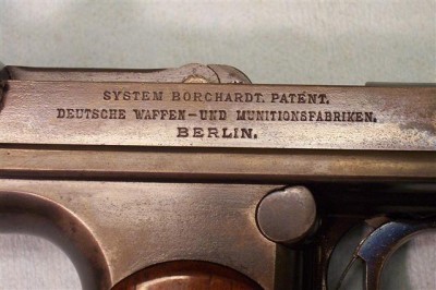 Borchardt automatic pistol