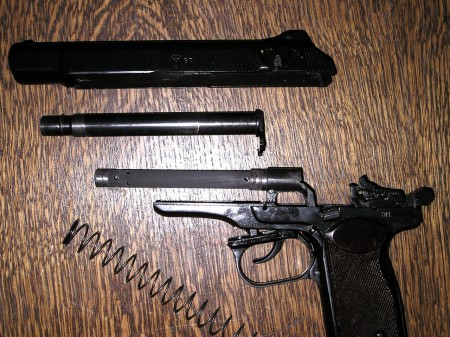 Russian APB Silenced Machine Pistol