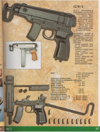 Czech vz.61 Skorpion machine pistol