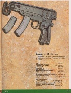 Czech vz.61 Skorpion machine pistol