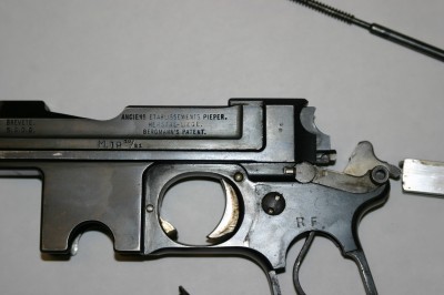 Bergmann M1910 and 1910/21 Pistol