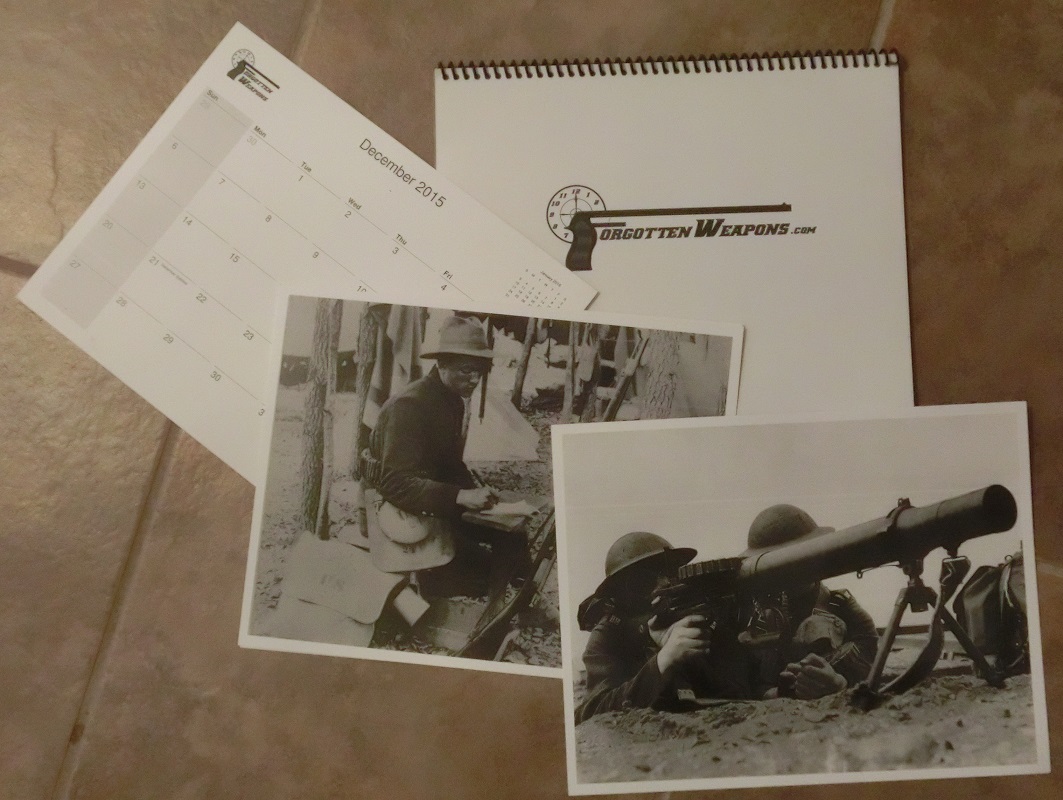Vintage Calendars & Jim Sullivan Interview - Forgotten Weapons