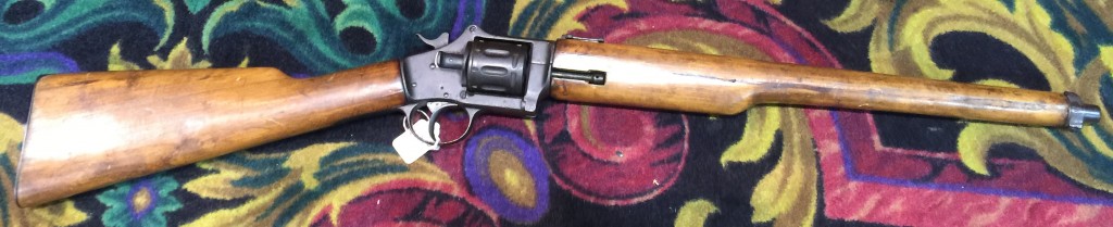 Mexican Pieper Revolving Carbine - Forgotten Weapons
