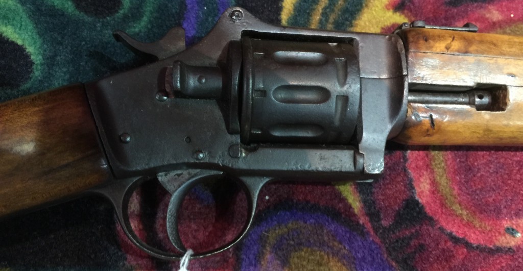 Mexican Pieper Revolving Carbine - Forgotten Weapons