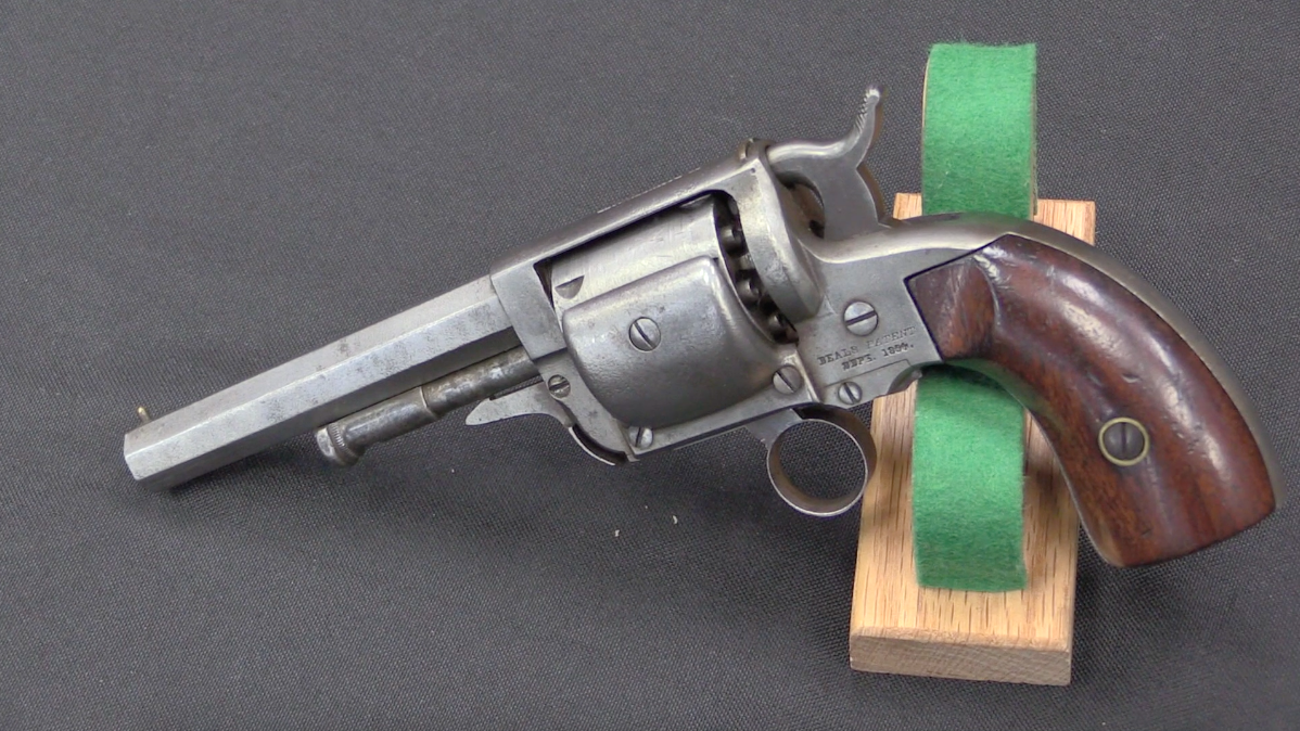 Whitney-Beals Walking Beam Pocket Revolver – Forgotten Weapons