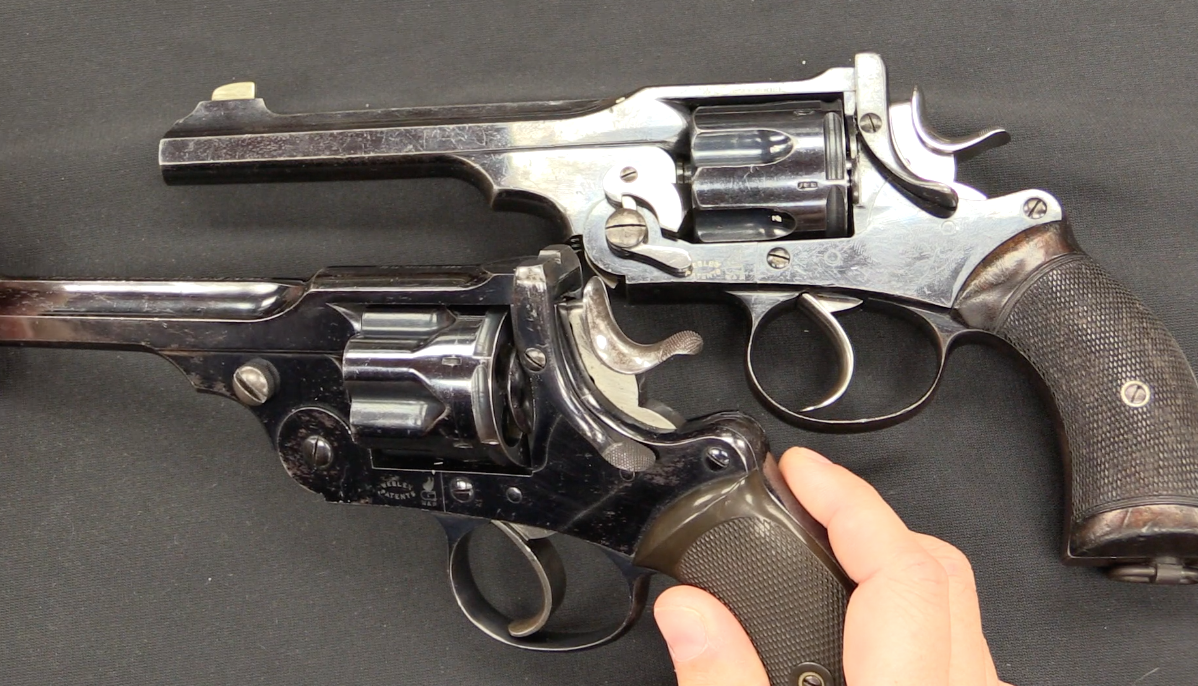 Cased Webley 'WG' Army Model Double Action Revolver Rock, 49% OFF