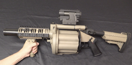 Neostead 2000 Dual-Tube Pump Shotgun - Forgotten Weapons