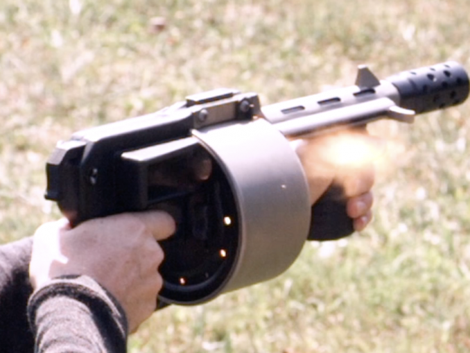 Neostead 2000 Dual-Tube Pump Shotgun - Forgotten Weapons