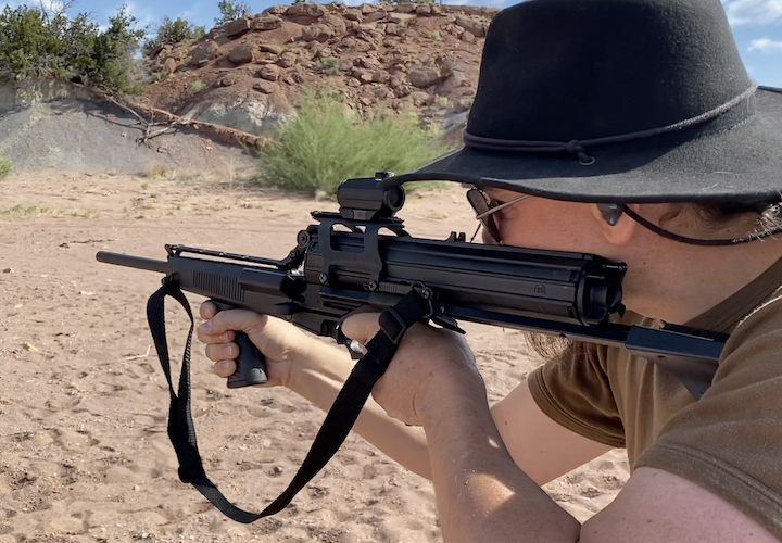 S&W 320 Revolving Rifle at RIA