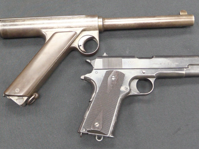BSA Prototype .45ACP Pistol at James D Julia - Forgotten Weapons