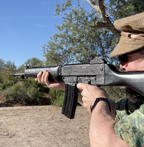 The First M60 Prototype: FG42 + MG42 = T44 - Forgotten Weapons